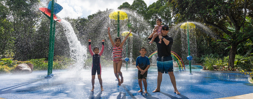 Jacob Ballas Children's Garden: The Water Cycle – CT-Art Creation